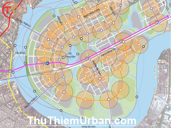 ️ Quy Hoạch Mạng Lưới Giao Thông Thủ Thiêm