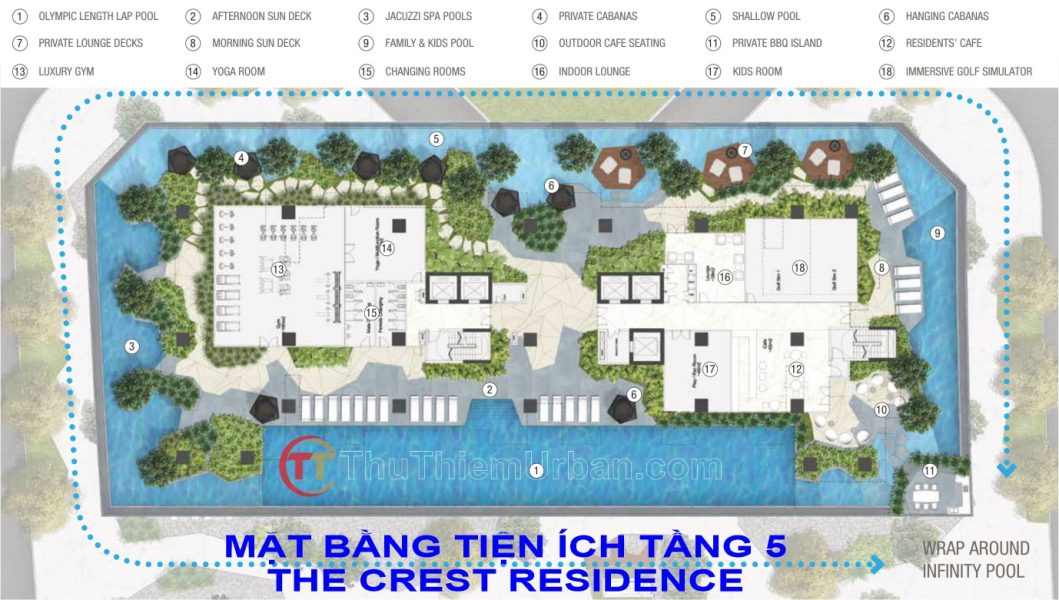 ️ The Crest Residence - Metropole【Chi Tiết AZ】