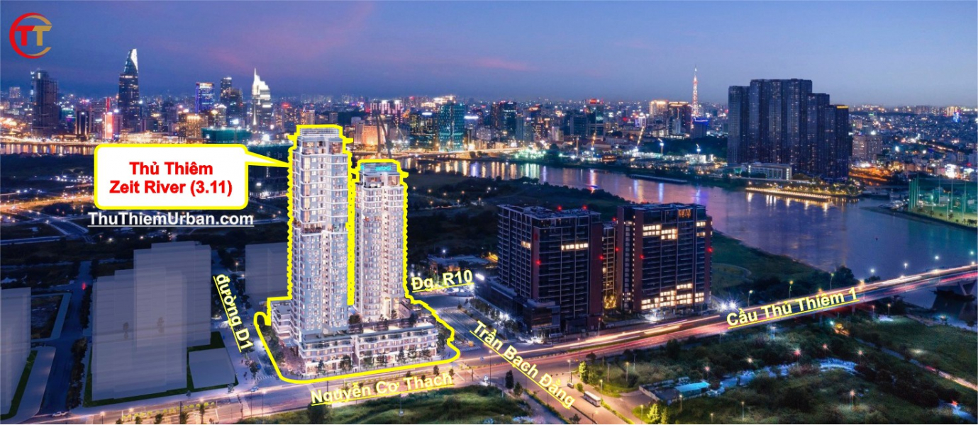 ️ Zeit River Thủ Thiêm - GS E&C Hàn Quốc 【Chi Tiết AZ】