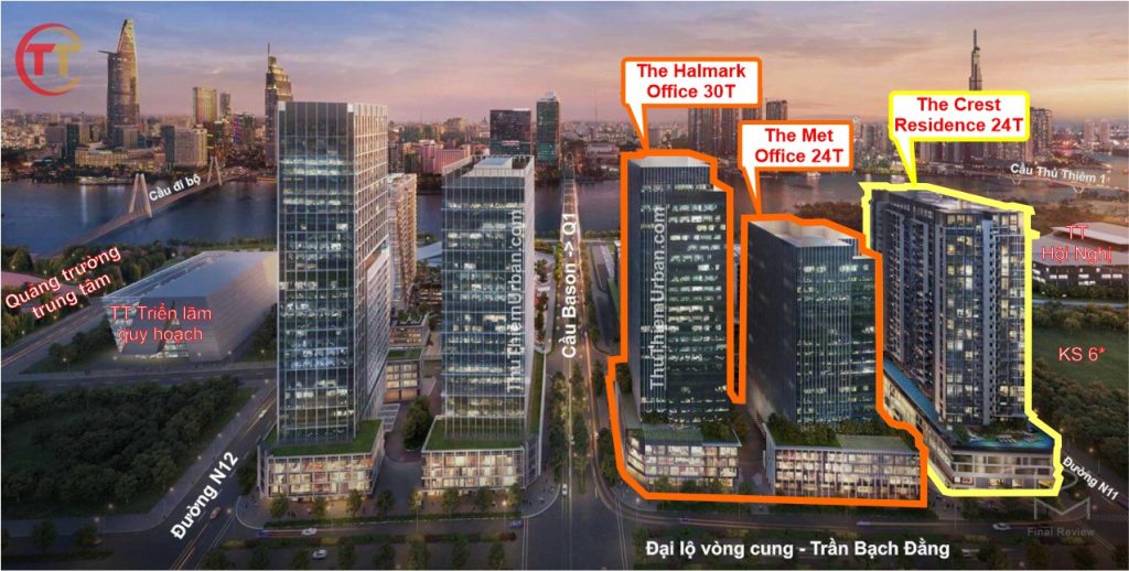 ️ The Crest Residence - Metropole【Chi Tiết AZ】