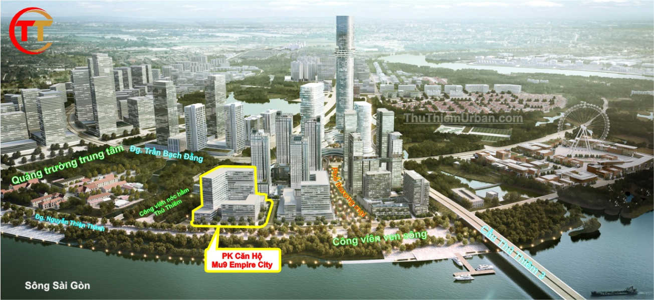 ️ Khu Căn Hộ Hạng Sang MU9 Empire City【Thủ Thiêm】