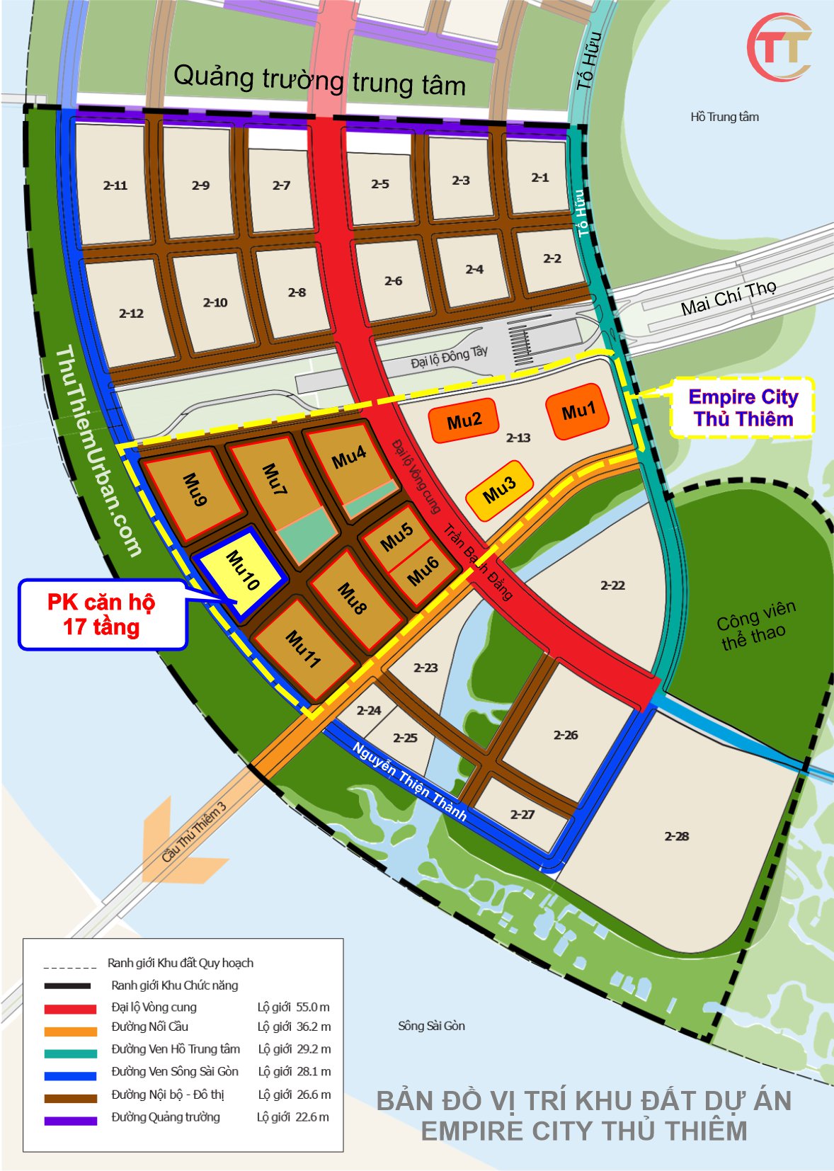 ️ Dự Án Căn Hộ Ven Sông Sài Gòn【MU10 Empire City】