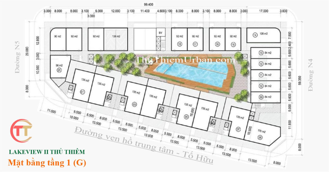 ️ Dự Án Lakeview II Thủ Thiêm CII