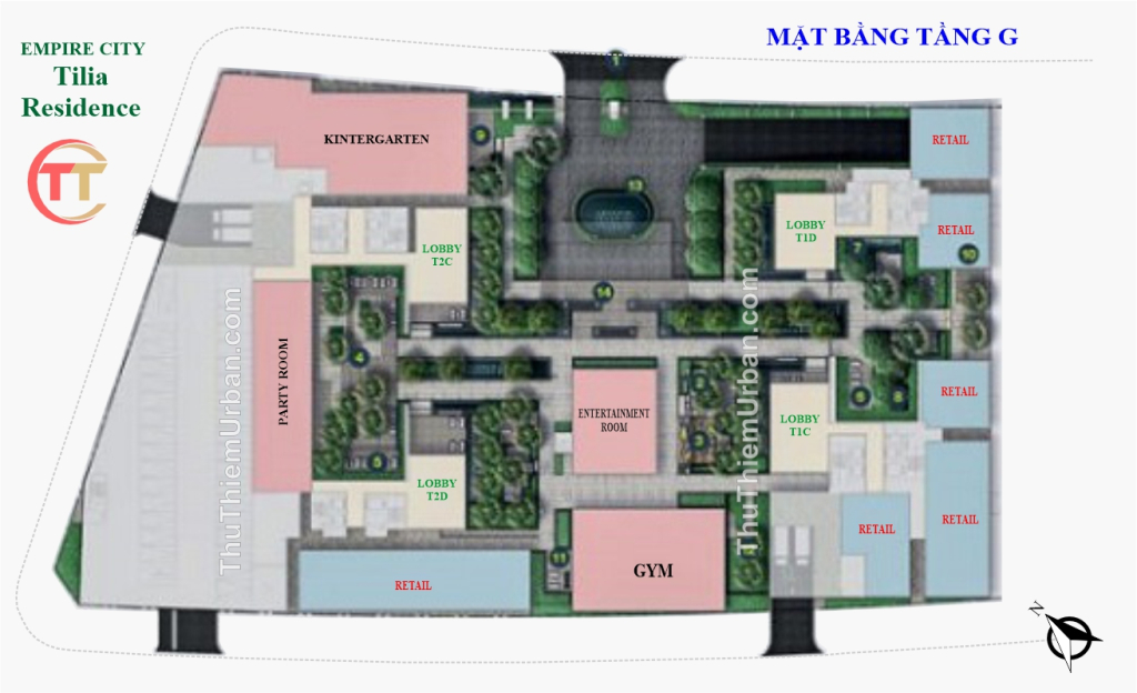 ️ Dự Án Căn Hộ Tilia Residence【MU7 Empire City】